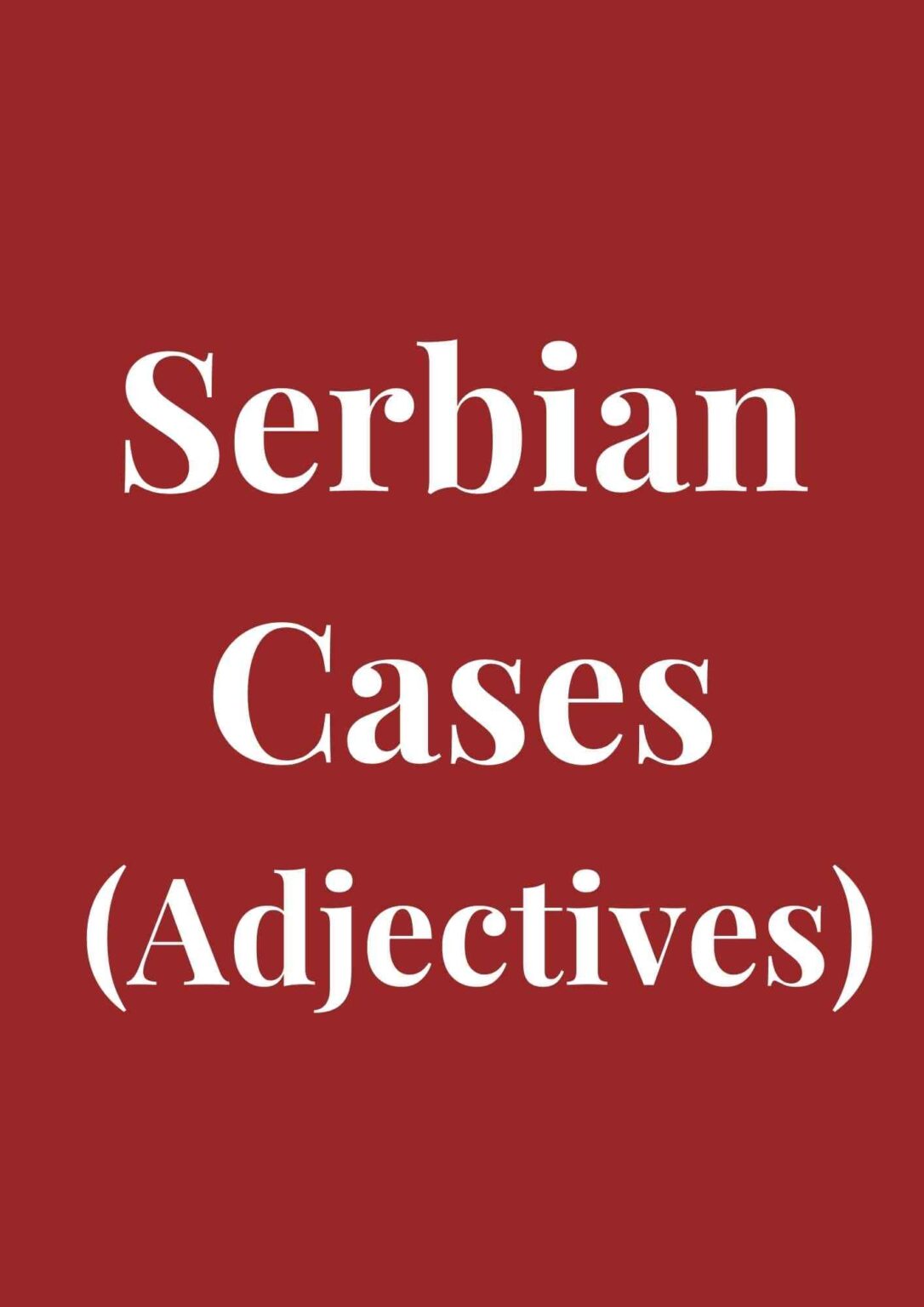 Free Serbian Resources | Belgrade Language School